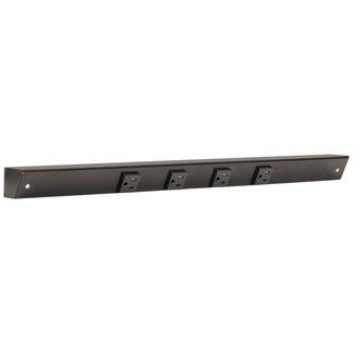 Task Lighting Slim 24" Under Cabinet Power Strip with Four Outlets ...